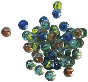 imtion ( Pack of 50 Pcs Glass Marble Kanche for Decoration & Kids ...