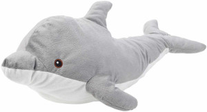 Toyingly Cute Grey fish dolphin soft stuffed toy - 25 cm - Cute Grey ...