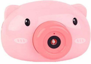 prisma collection Electric Music Bubble Cute Pig Bubble Camera Toy ...