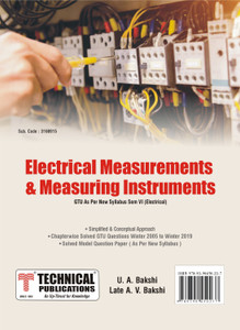 Electrical Measurement & Measuring Instruments for GTU 18 COURSE (VI ...