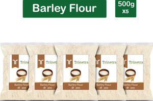 Trinetra Best Quality Jau Atta (Barley Flour)-500gm (Pack Of 5) Price ...