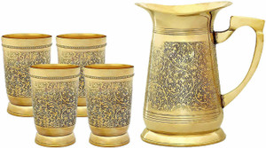 Robin Export Company 1.5 L Brass Water Jug Price in India - Buy Robin ...