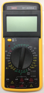 Ihc Unity Branded Digital Multimeter DT9205A With Capacitance Current ...