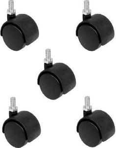 Biway Twin caster Alloy pin wheel for office revolving chair base ...