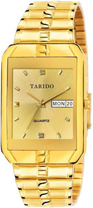 TARIDO TD9151YM11 TD9151YM11 Original Gold Plated Day & Date Watch ...
