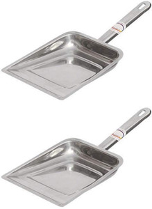 BONSAI HOME Stainless Steel Muram/Dustpan for Home Cleaning Stainless ...