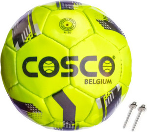 COSCO Belgium New Green Hand Sewn Football With 2 Niddle Football Kit ...