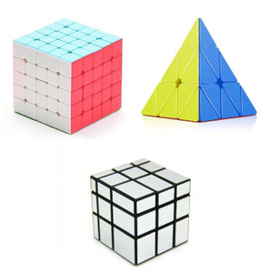 vworld Challenging High Speed Smooth Stickerless Cube Combo Of ...