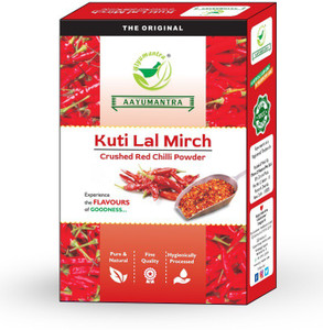 aayumantra Crushed Red Chilli Powder | Kuti Lal Mirch Price in India ...