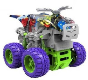DhyeyCollection Unbreakable Friction Powered Mini Monster Bike Toy For ...