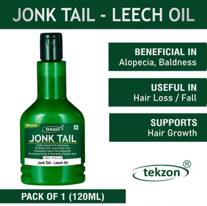 tekzon Jonk Oil - Leech Tail for Hair Growth, Hair Fall Control Hair ...