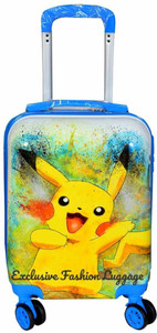 Travel universe Pikachu 21" Cabin Suitcase 4 Wheels - 21 inch yellow ...