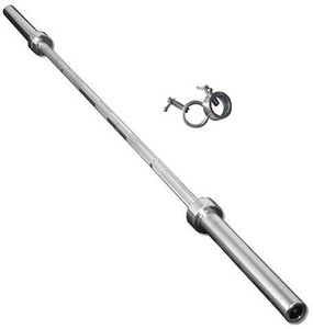 JMB Weight Lifting Rod , Chrome Plated Steel Gym Rod, 3 Feet Straight ...