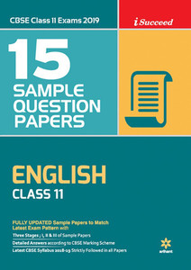 15 Sample Question Papers English Class 11th Cbse: Buy 15 Sample ...