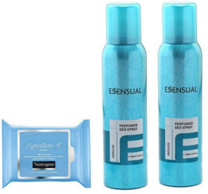 Signature X Wipes & Modicare Essensual Perfumed Deo Spray Price in ...