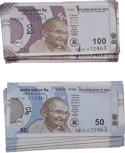 VK MART printed Indian fake Currency notes look like real money. ( Rs ...
