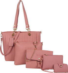 Buy GALIP Women Pink Hand-held Bag Pink Online @ Best Price in India ...