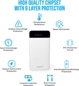 WINgFI 30000 mAh 18 W Power Bank Price in India - Buy WINgFI 30000 mAh ...