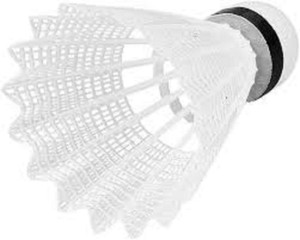 NuxCandid Badminton Medium Size Plastic Shuttle Plastic Shuttle - White ...