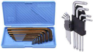 NBS 18 PIECES L-SHAPED ALLEN KEY SET (1.5 mm, 2 mm, 2.5 mm, 3 mm, 4 mm ...