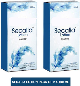 Secalia Lotion - Medicated lotion for dry skin(pack of 2)100ml Price in ...
