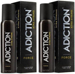 ADDICTION Adiction Xtra Strong Force No Gas Deodorant combo ( pack of 2 ...