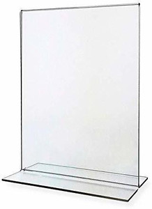 Flipkart.com | STASTORE 1 Compartments Acrylic Display Stand A6,Tent ...