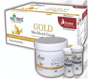 100Tree Gold Skin Bleach Cream Price in India - Buy 100Tree Gold Skin ...