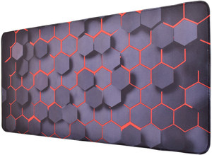 SEAGULL Large Extended Mouse Pad with Hexagon print Premium-Texture ...
