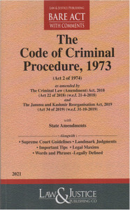 The Code Of Criminal Procedure 1973 Bare Act As Amended By The Jammu ...