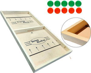 Haulsale String Hockey Table Board Game | Fast Sling Puck Board Game ...