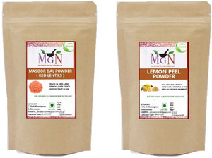 MG Naturals MASOOR DAL POWDER & LEMON PEEL POWDER ( 100 GM EACH ...