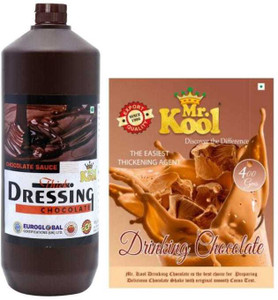 Mr.Kool Chocolate Syrup 1kg Chocolate (1 L, Pack of 1) and Chocolate ...