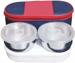 Flipkart.com | Ninki Fresh Stainless Steel Lunch Box 3 Containers Lunch ...