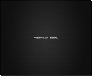 SKY DOT a little motivation do your work don t be stupid text Non Slip ...