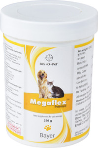 Bayer Megaflex - Feed supplement for pet animals 250g Pet Health ...