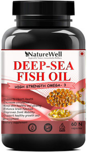 Naturewell Deep Sea Fish Oil 2500mg (Omega 3 Fish Oil)(60N Red) Price ...