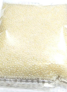 Atifa embroidery material 1.5mm cream pearl beads for embroidery, craft ...