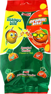 PARLE Assorted Bigger Mango Bite & Orange Bite Assorted Flavours Candy ...