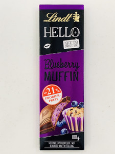 LINDT HELLO Blueberry Muffin Chocolate Bar 100g Bars Price in India ...