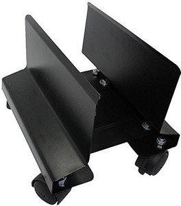Boriva Adjustable Heavy Duty CPU Trolley with Castor Wheels CPU Holder ...