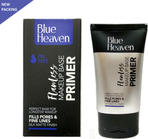 BLUE HEAVEN Makeup Base Primer - Oil Free & Matte Finish Primer - 30 g ...
