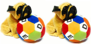 Lehrua Cotton Soft Fiber Kids Playable Plush Stuffed Toy ABC Ball for ...