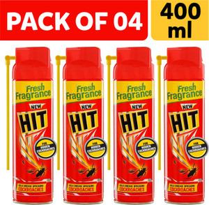 Hit Spray Crawling Insect Killer (400ml, Red) (Pack Of 04) - Buy Baby ...