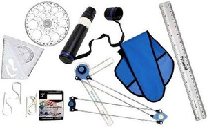 Simrah ENGINEERING DRAWING KIT PACK OF 6 WITH PREMIUME QUALITY ...