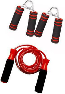 Fitness Reality Foam Handles Skipping Rope With Hand Grippers Fitness ...