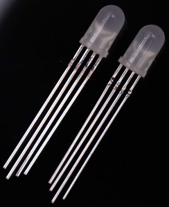 Electronic Spices PACK OF 20 5MM RGB LED Diode Lights Tricolor ...