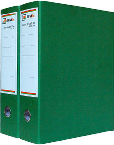 Flipkart.com | bindex Cardboard Office Lever Arch Box File Green ...