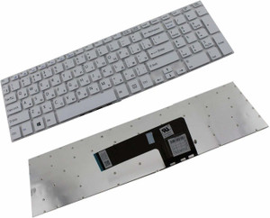 TravisLappy Laptop Keyboard For SVF 15 Series White Internal Standard ...