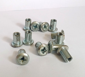 Hardware Nut & Bolt Set Cap Screw Barrel Nut (10 Pcs) Price in India ...